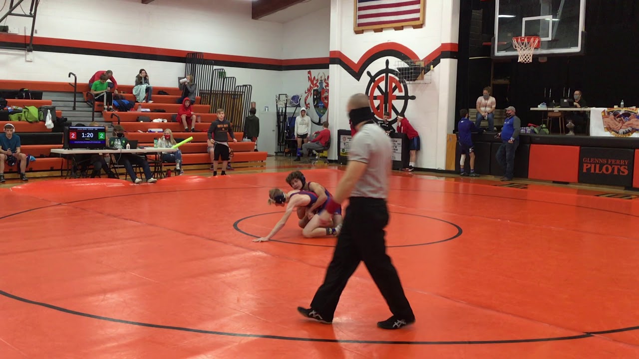 Caleb Shaw vs Riley Lundy Glenns Ferry 2020 - YouTube