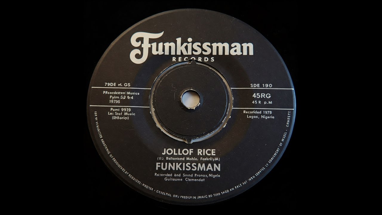 Funkissman - Jollof Rice (Afrobeat - 1978) - YouTube