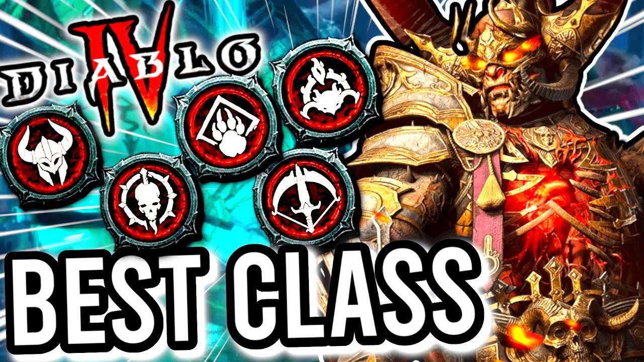 Diablo 4 - The Best Class To Play In Season 4 - YouTube