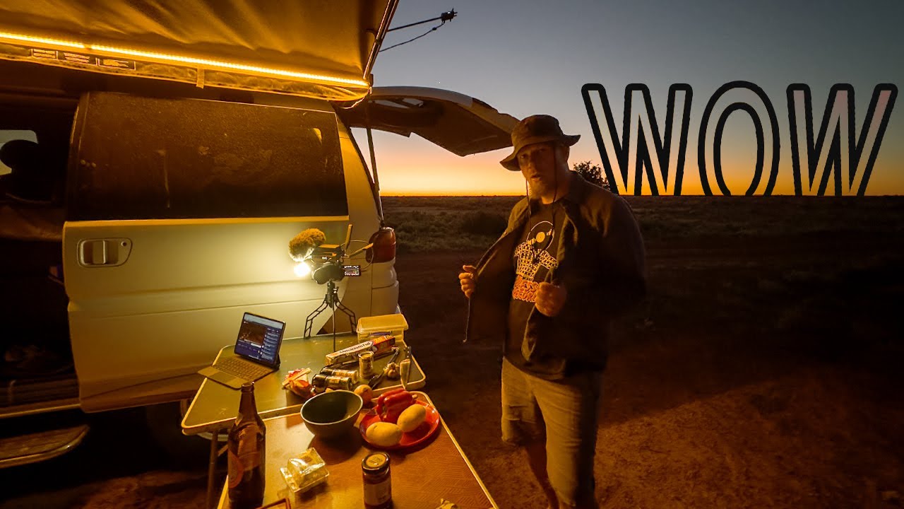 Is this The Most Perfect Campsite Ever? COCKBURN! (Border NSW/SA) - YouTube