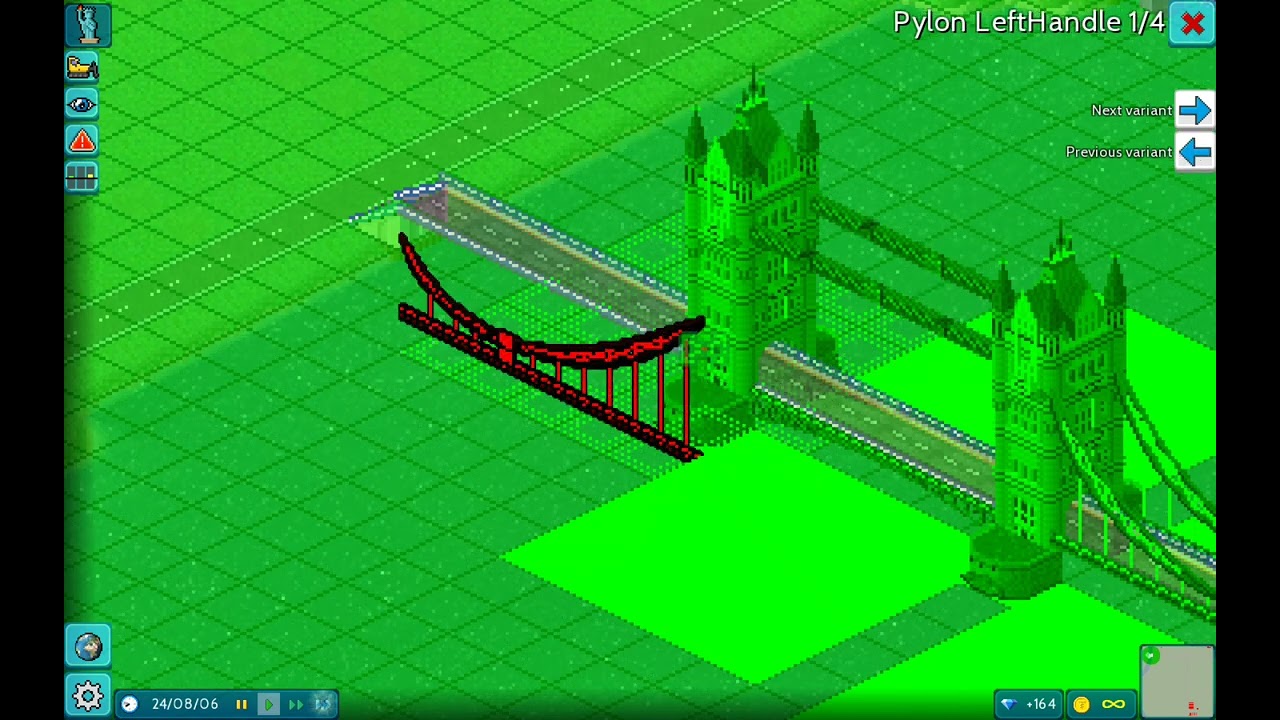 How to build Tower Bridge in theotown - YouTube