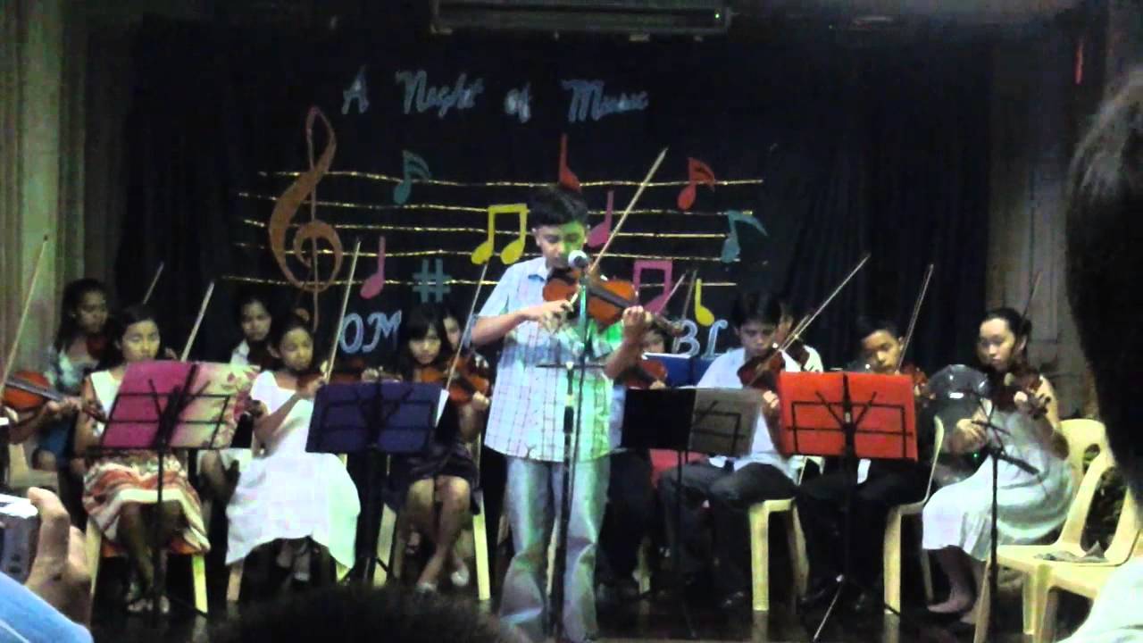 Jared Violin Performance - YouTube
