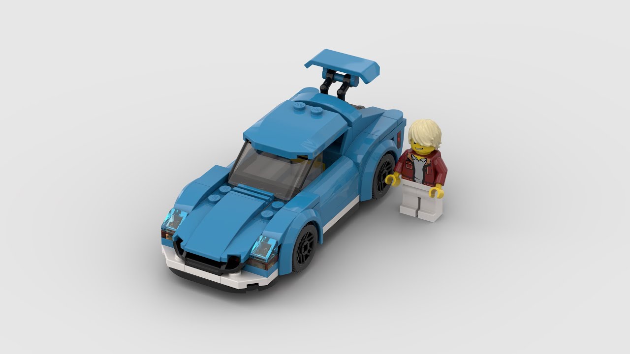Building Lego 60285 Sports Car virtually - YouTube