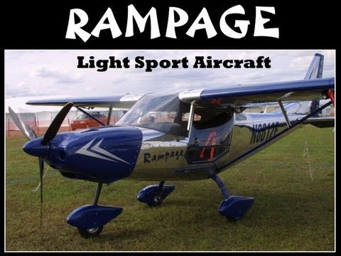 Light Sport Aircraft - Rampage all metal high wing lightsport aircraft ...