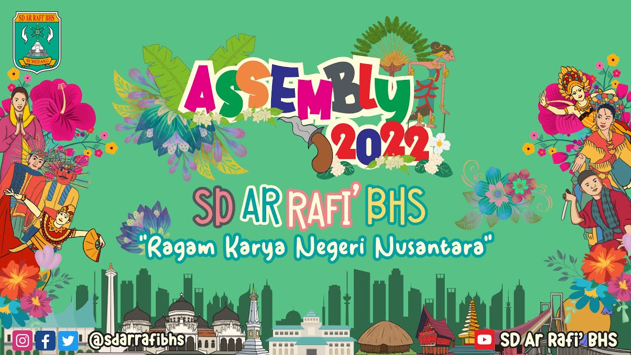 PADUS APUSE KELAS 1 SD AR RAFI BHS | Assembly 2022 - YouTube