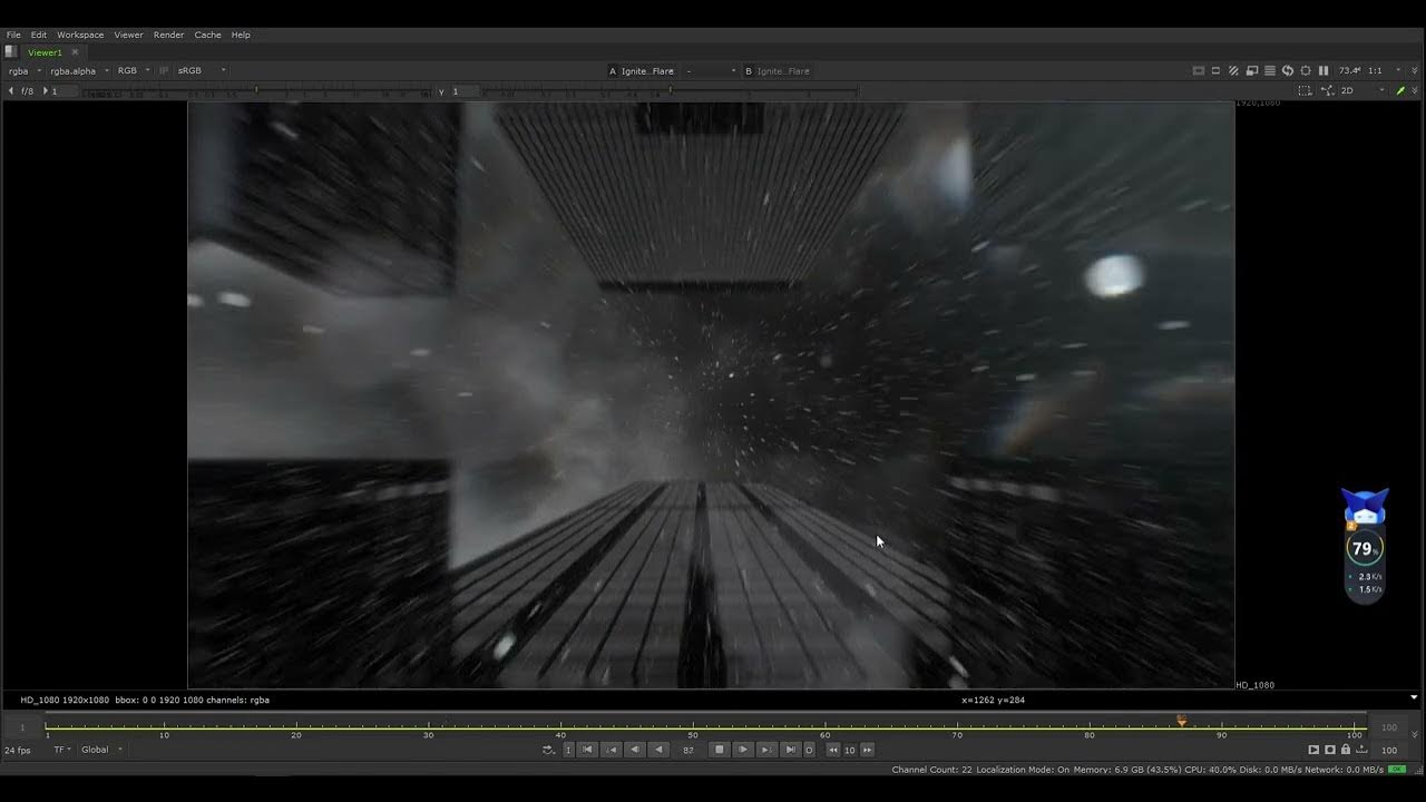 Nuke's particle system - YouTube