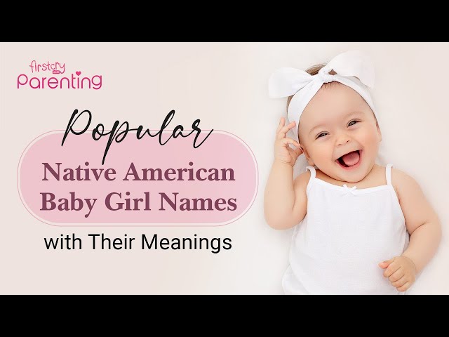 Famous Native American Women Names