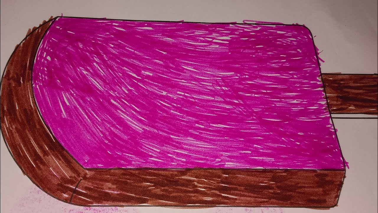 Easy Ice Cream Drawing for Kids | Step by Step Popsicle Art - YouTube
