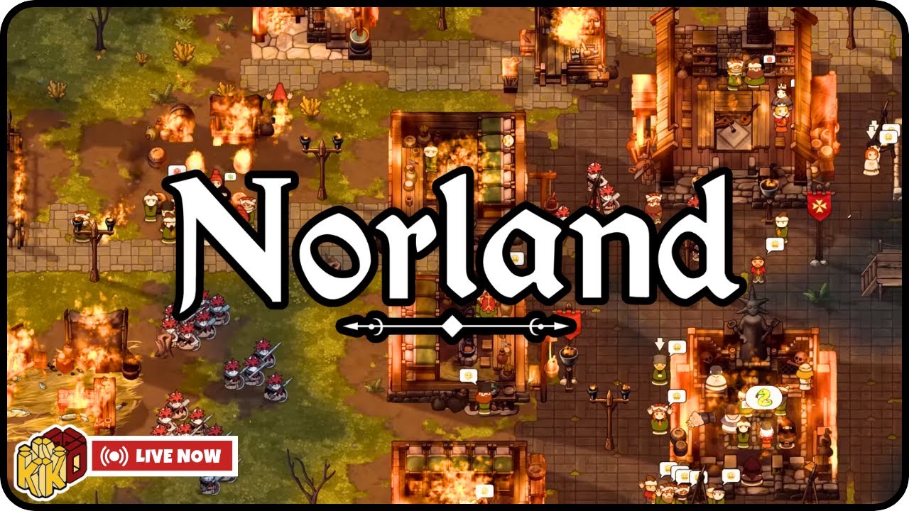 Let`s try Norland a New Complex Medieval Kingdom Sim - YouTube