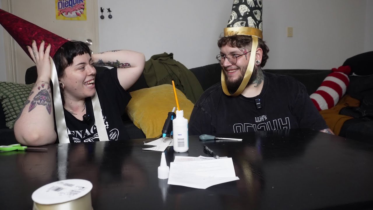 Making DIY Princess hats ( Unhinged ) - YouTube