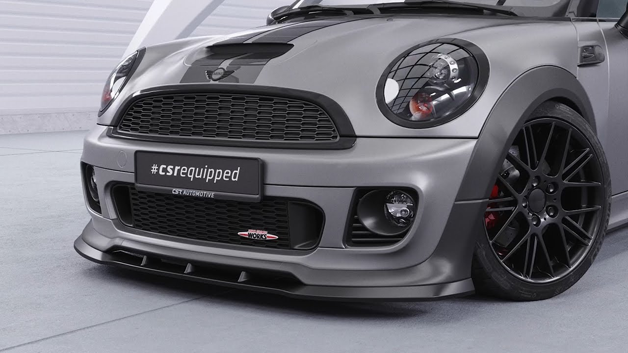 Frontspoiler für Mini Cooper JCW R58/R59ㅣCSL529ㅣ@csr-automotive - YouTube
