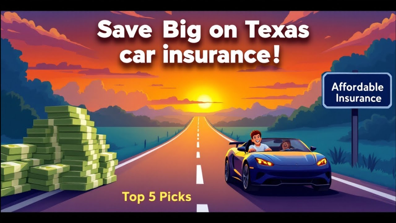 Top 5 Affordable Texas Car Insurance Picks for 2025 🚗 - YouTube