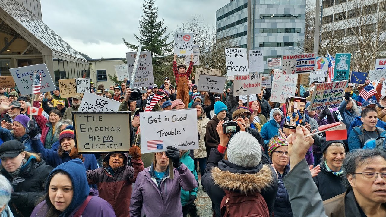 Juneau Hands Off Rally - 4/5/2025 - YouTube