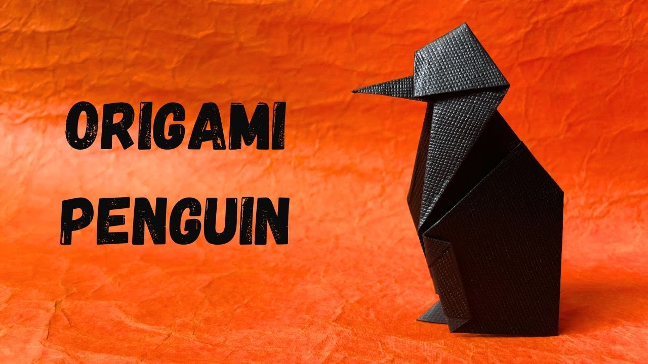 Origami Penguin Step by Step Tutorial | Paper Penguin | Origami in ...