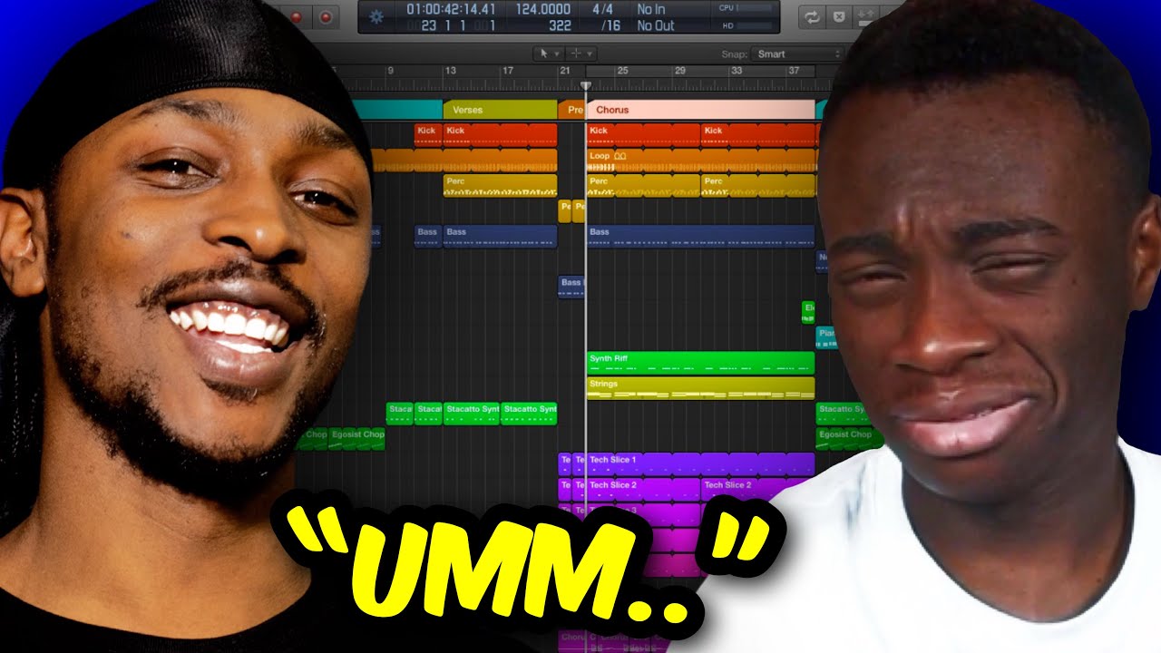 Making A Beat With Jme Live On Stream! - YouTube