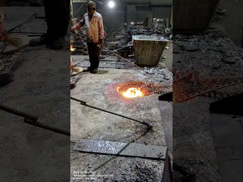 2 Ton capasity Induction Furnace , Stainless steel scrap melting process #stainlesssteel