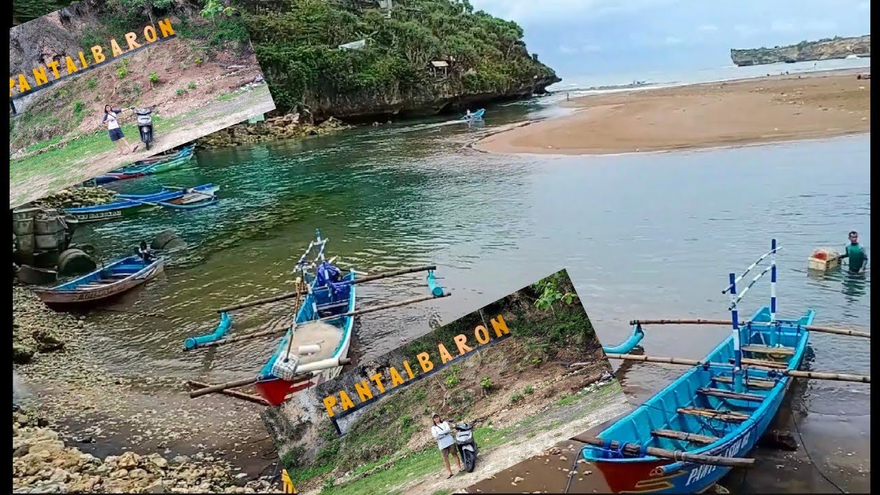 Pantai baron Gunung kidul | Hayu Ulin Gasskeun - YouTube