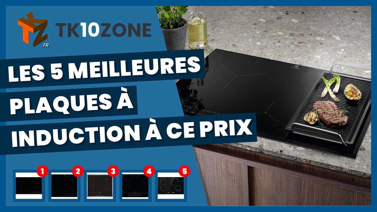 Les 5 meilleures plaques à induction à ce prix - YouTube