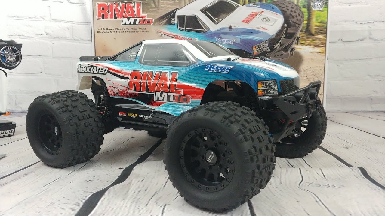 Team Associated Rival MT10 3S Unboxing Pt 1 - YouTube