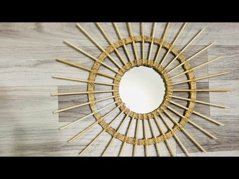 Pinterest ayna.Bohem ayna.The Bamboo bohemian miror making#hm #zara #bohemian_rhapsody #pinterest