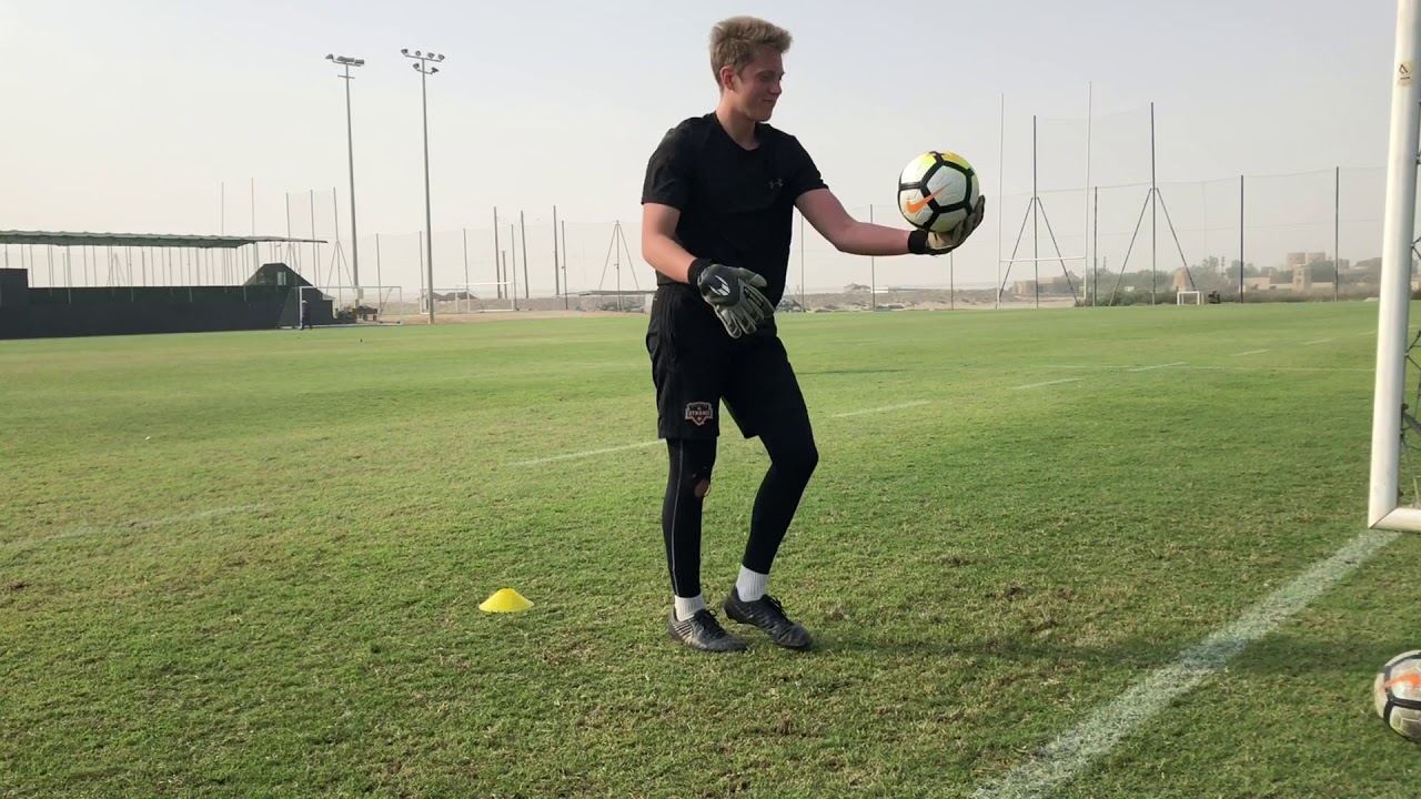 Micah Gun Goalkeeper Training (Full Session) - YouTube