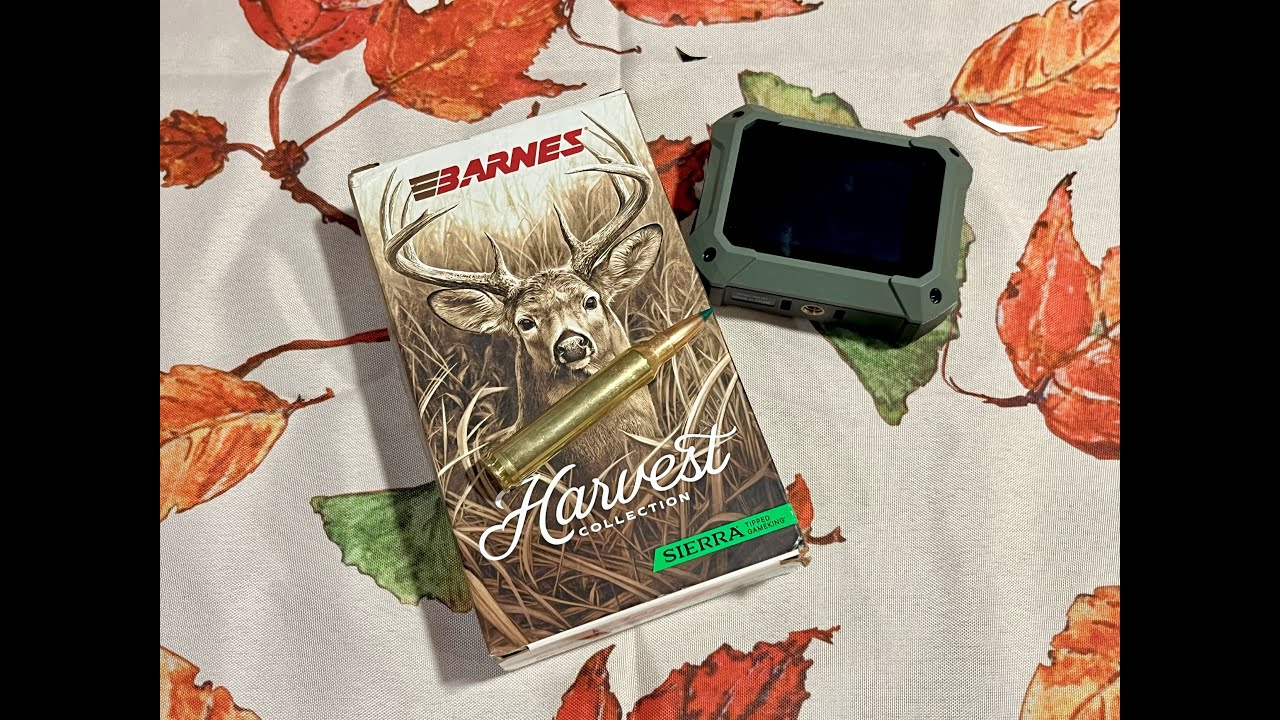 Barnes Harvest Collection .300 Win Mag 180 Grain TGK Chronograph Test ...