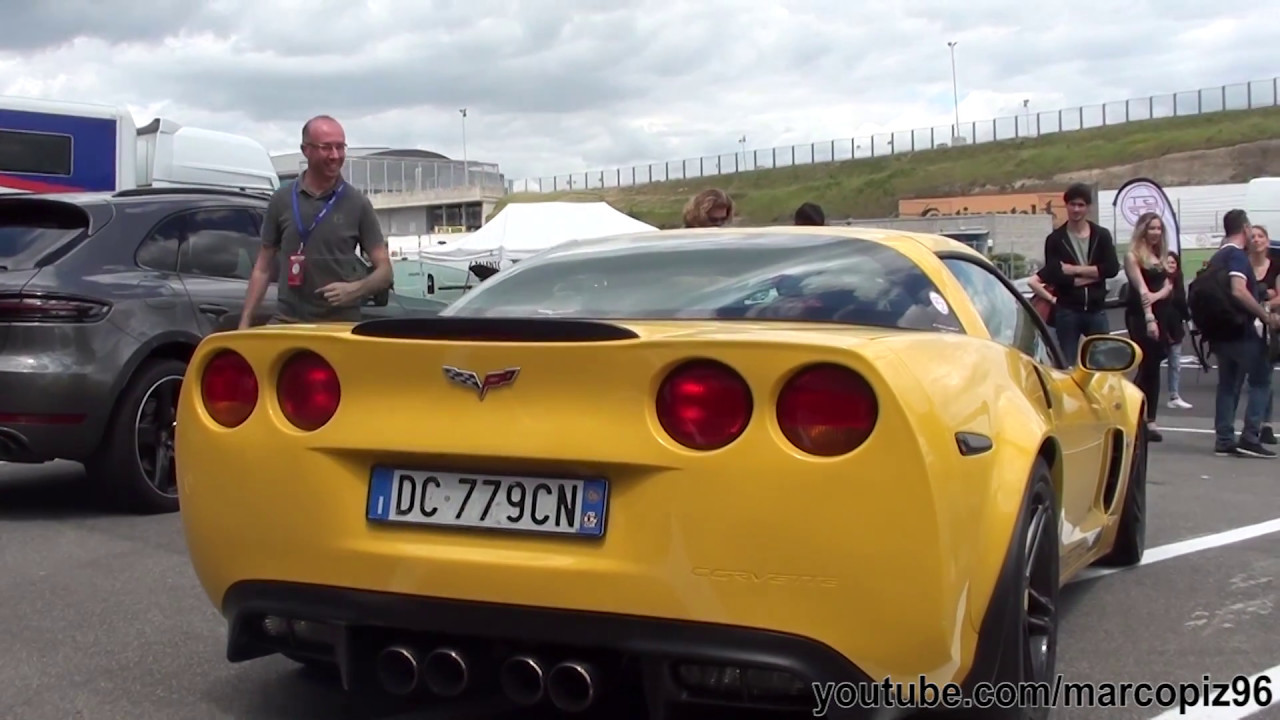 SUPER LOUD! 650BHP Corvette C6 ZO6 Racing! - YouTube