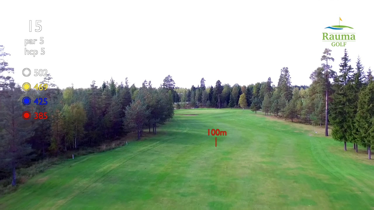 Rauma Golf - Väylä 6 - YouTube