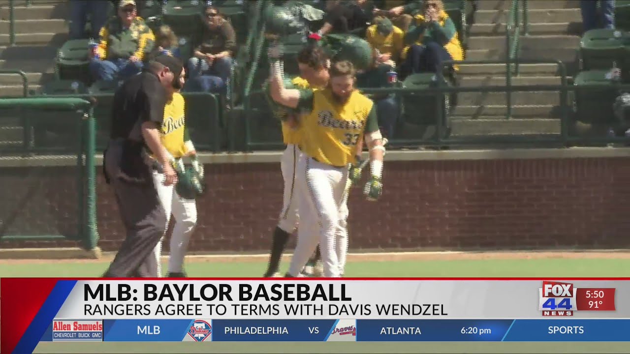 Texas Rangers Agree to Terms with David Wendzel - YouTube