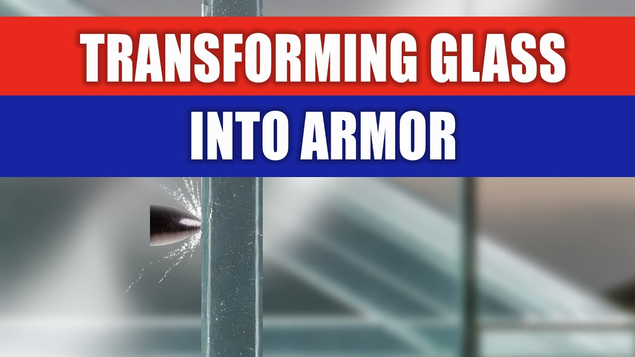 One Way Bulletproof Glass with Clear Armor - YouTube