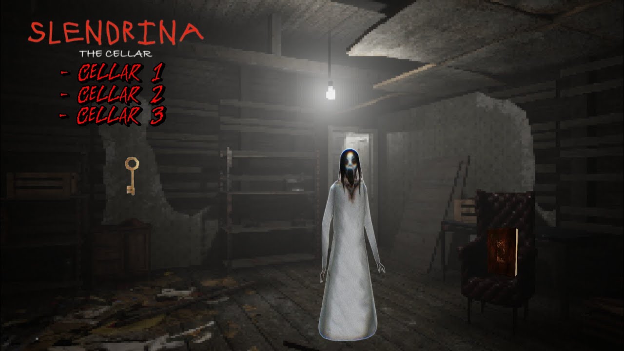 Slendrina: The Cellar 1, 2, & 3 - Full Gameplay Walkthrough - YouTube