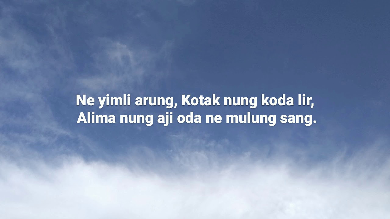 The Lord's Prayer in Ao Naga - YouTube