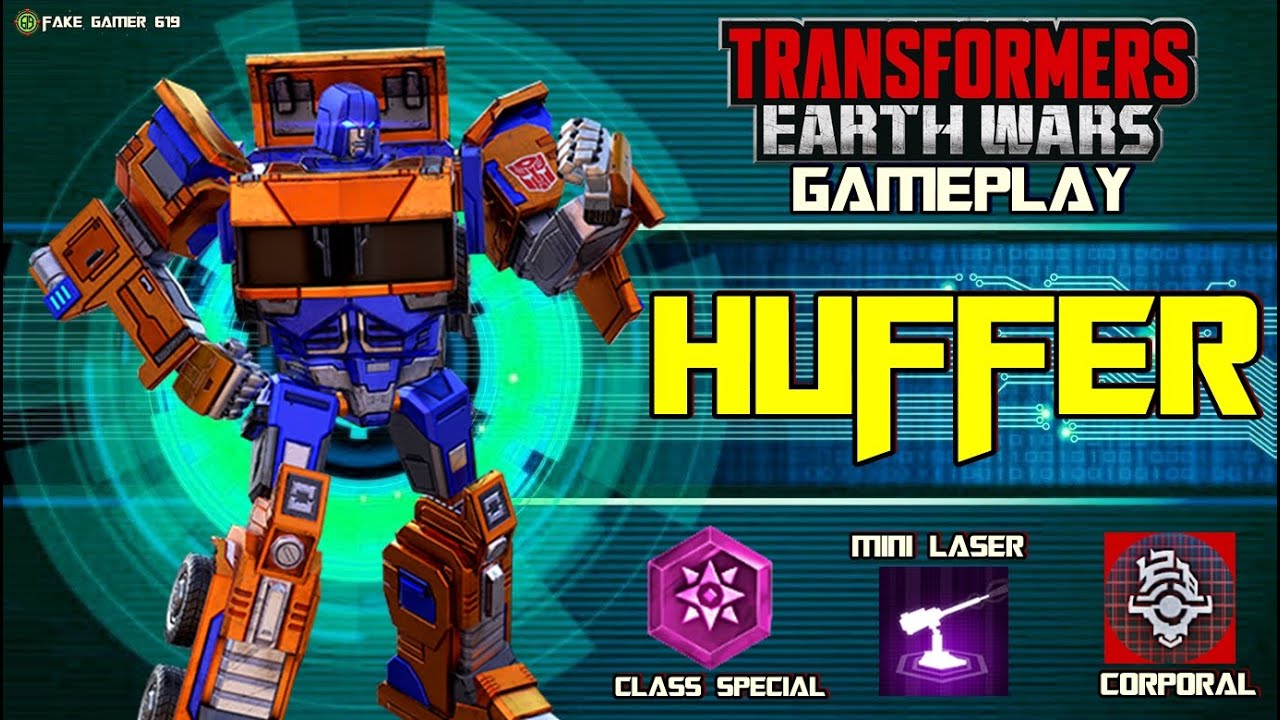 TRANSFORMERS GAMEPLAY - HUFFER " THE TURRET MASTER " - YouTube