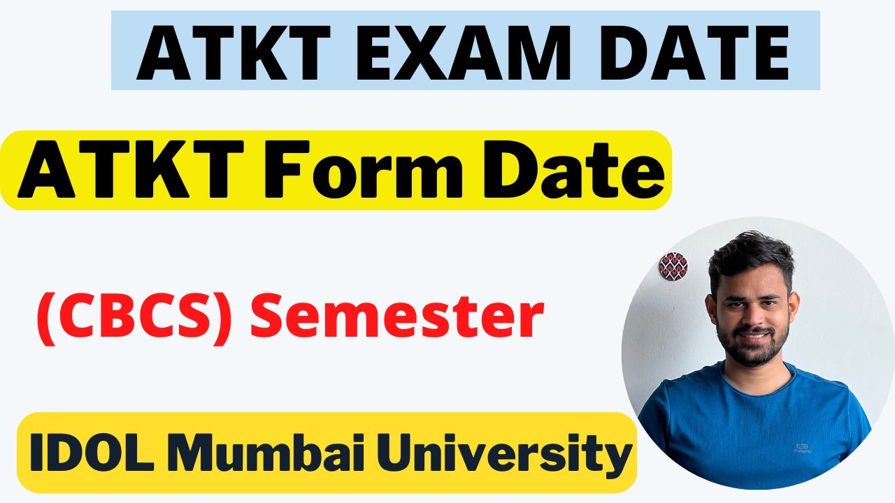 idol ATKT exam form | IDOL ATKT Online form filling Date | # ...