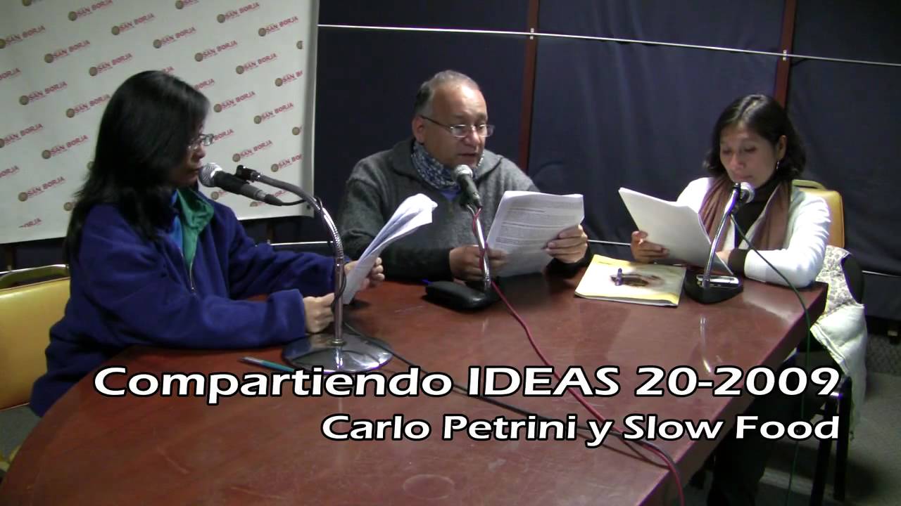 20-2009, parte 2: Carlo Petrini y Slow Food - YouTube