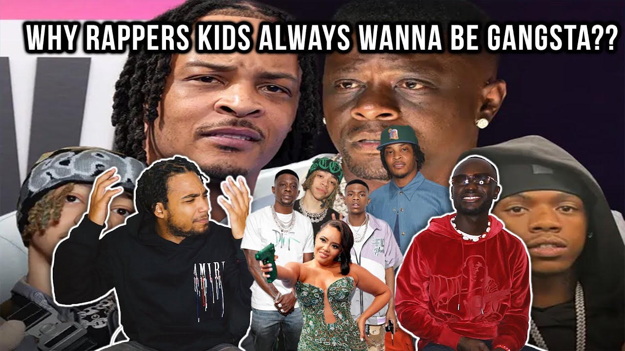 Why Rappers Kids Always Wanna Be Gangsta??! SMH - YouTube