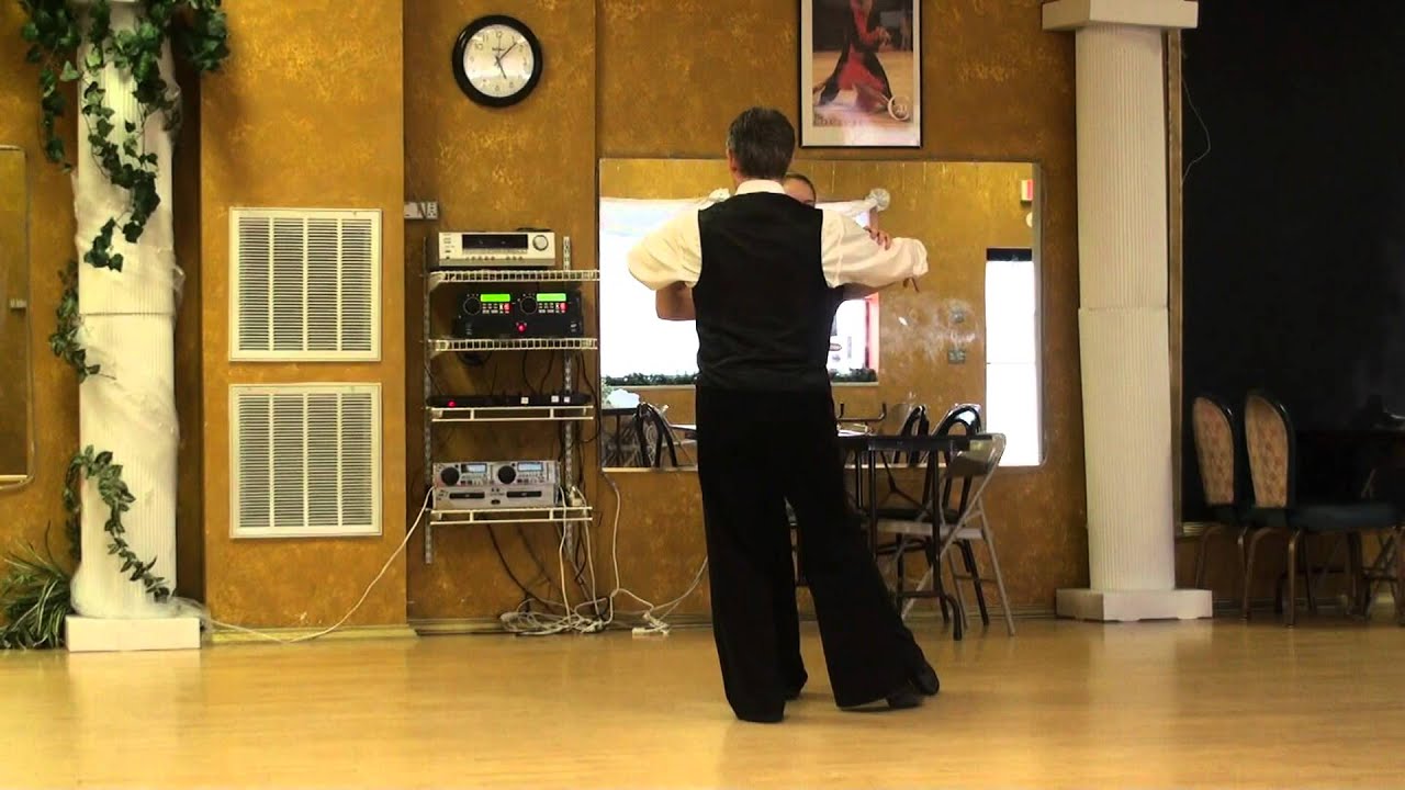 Quickstep Lesson 1, Quarter Turn, Progressive Chasse' Finish - YouTube