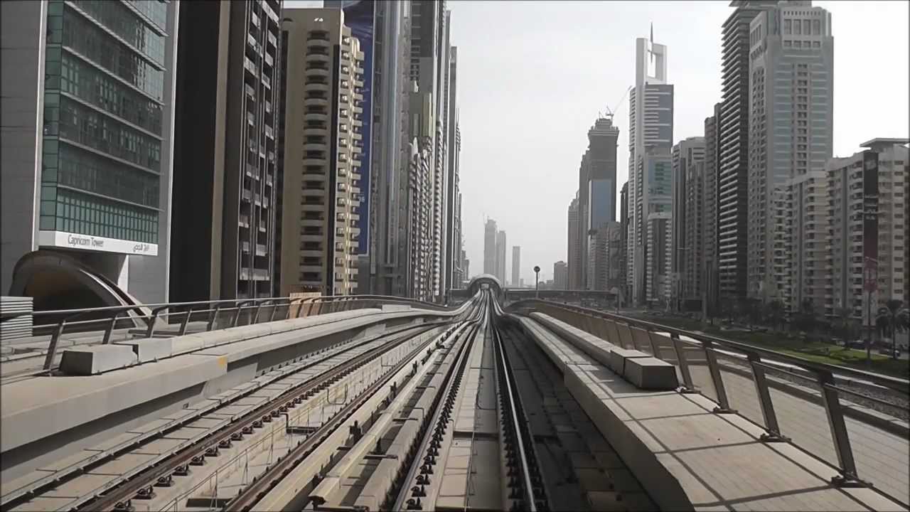 Dubai Metro - Red Line - Speedup - Part 1/2 [720p] - YouTube
