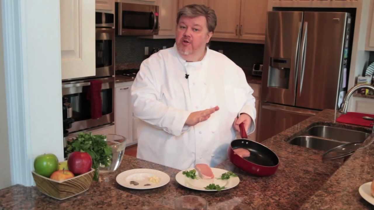 Chef Patrick's Dish - Southern Style Pork Chops with Apple Chutney ...
