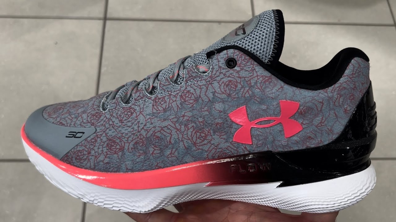 Under Armour Curry 1 Low FloTro Mother's Day Pink Basketball Shoes ...
