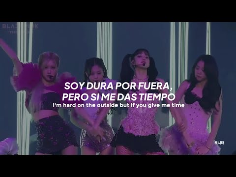 BLACKPINK & Lady Gaga - Sour Candy [LIVE] (Traducción Español + Lyrics)
