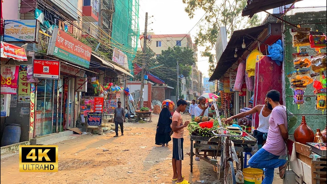 Basumati Bazar Vatara 4K walking Tour 2023 || Dhaka, Bangladesh - YouTube