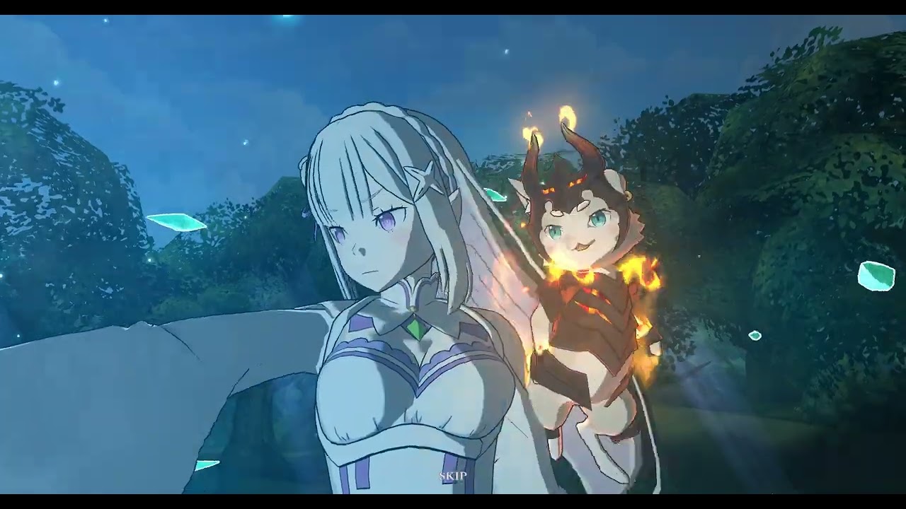 Royal Candidate Emilia Rezero Collab Holy Relic Ultimate Animation 7ds Grand Cross