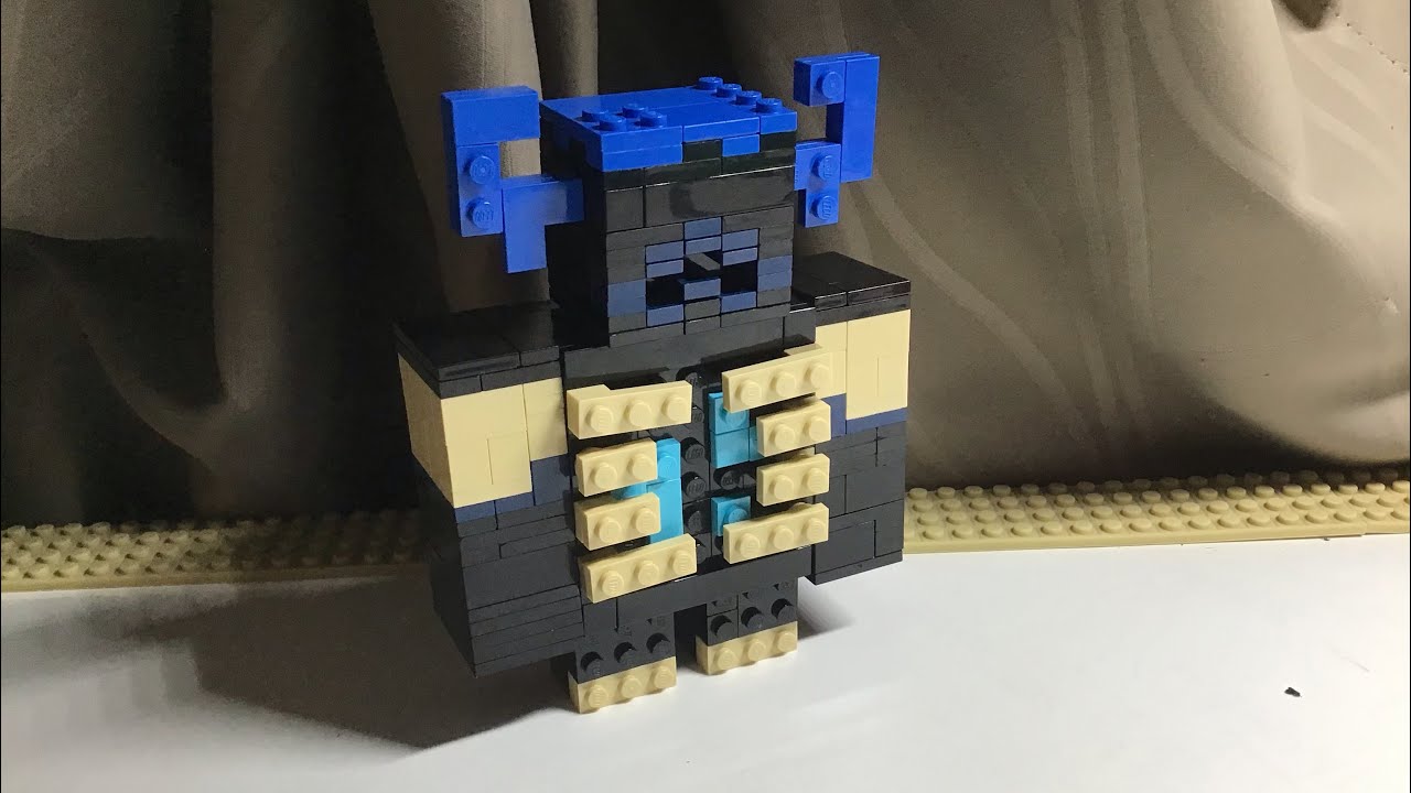 New lego Minecraft warden! (Large) - YouTube