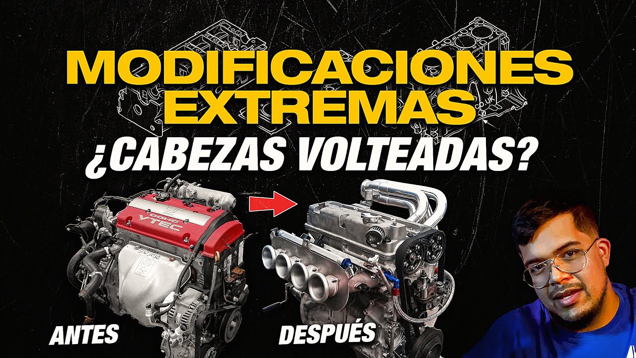 Una de Las MODIFICACIONES de MOTOR Más EXTREMAS (HONDA Y NISSAN LAS ...