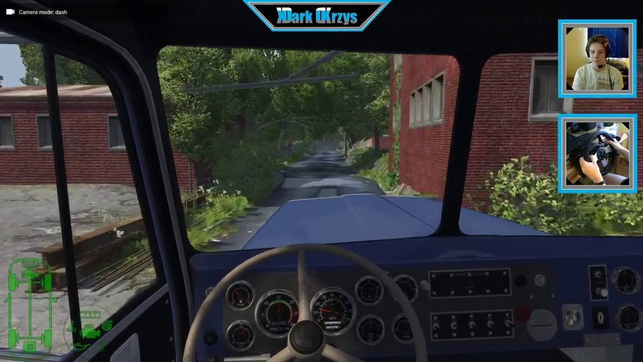 BeamNG.drive #8 "Bardzo realny Truck Simulator" [LIVE] - YouTube