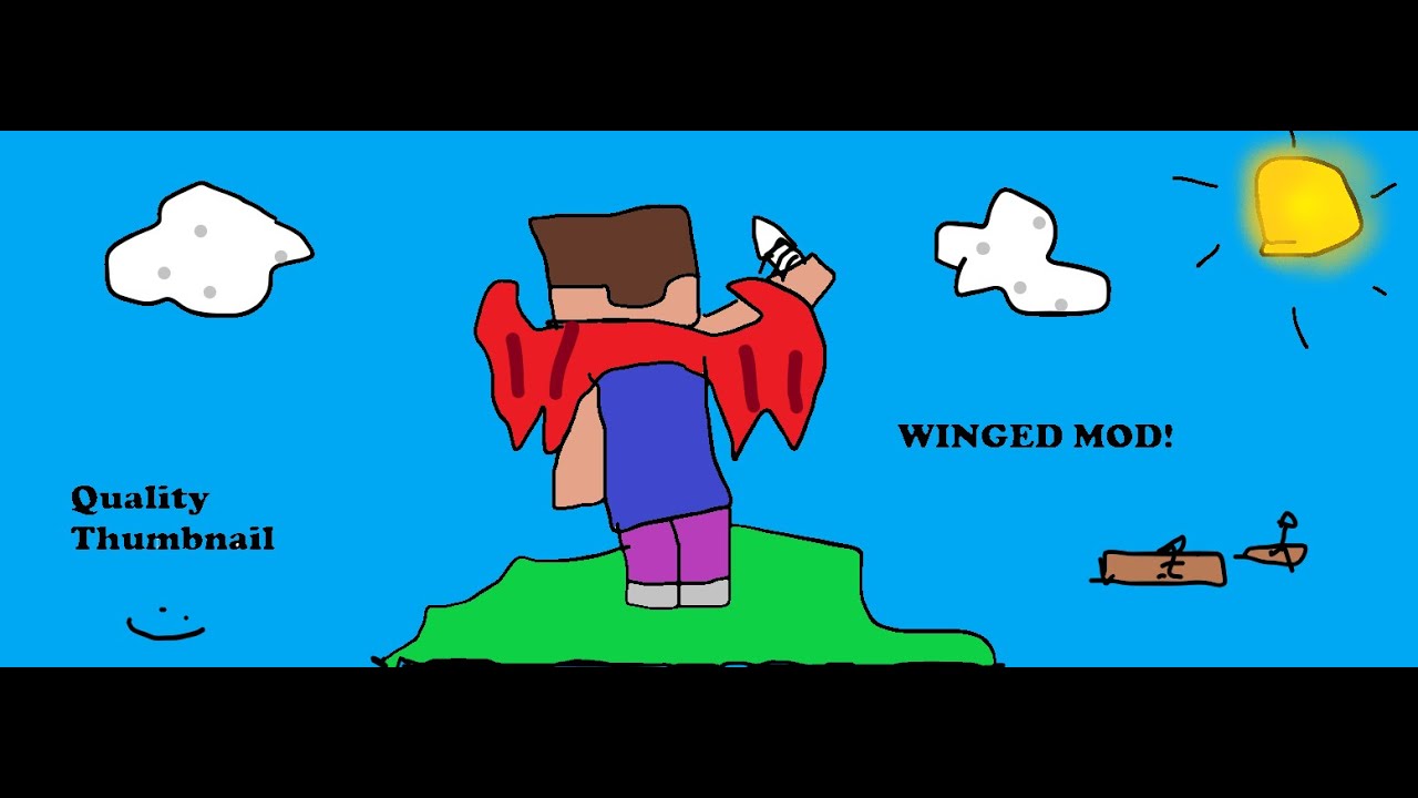 Minecraft Winged! (Mod Showcase) - YouTube