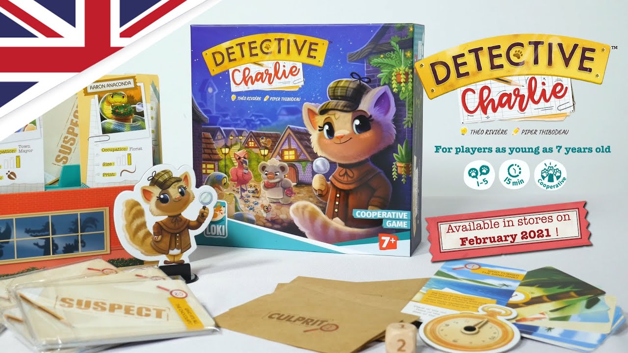 Detective Charlie - an Investigation game for kids! - YouTube
