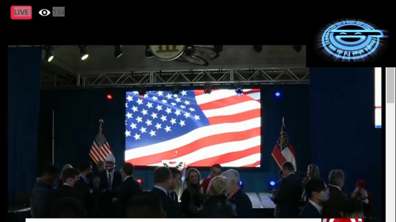 Gop Election headquarters Ga. senate runoff - YouTube