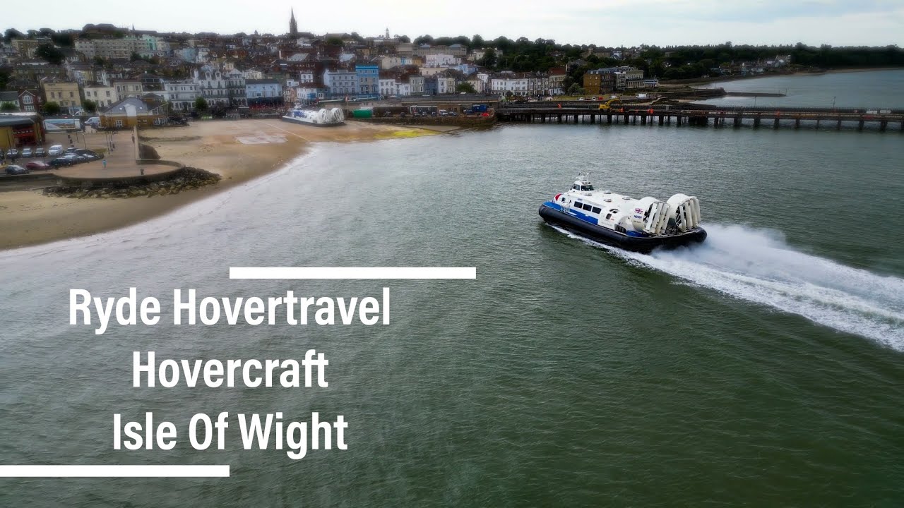 Hovertravel 2023 Ryde Isle of Wight - YouTube